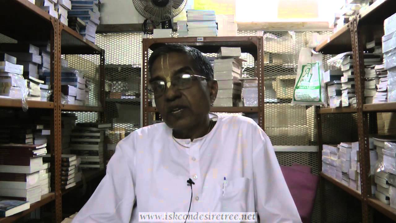 Radhapati Prabhu from ISKCON Chowpatty speaks on his experiences during ...