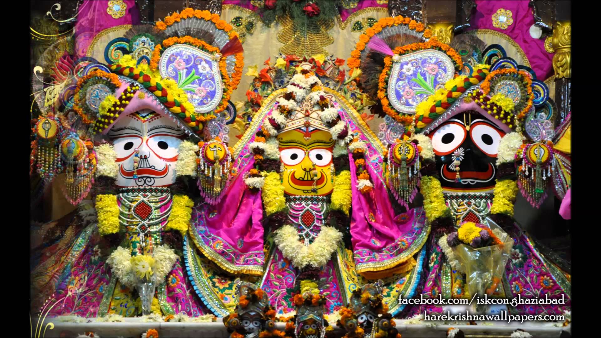 ISKCON Ghaziabad Jagannath Darshan HD with kirtan - HARE KRSNA TV LIVE ...
