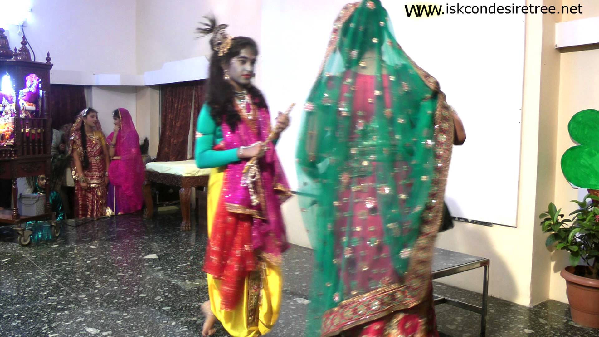 Radhastami Drama, Maan Bhang Lila of Radha Rani (BhaktiVedanta Hospital ...
