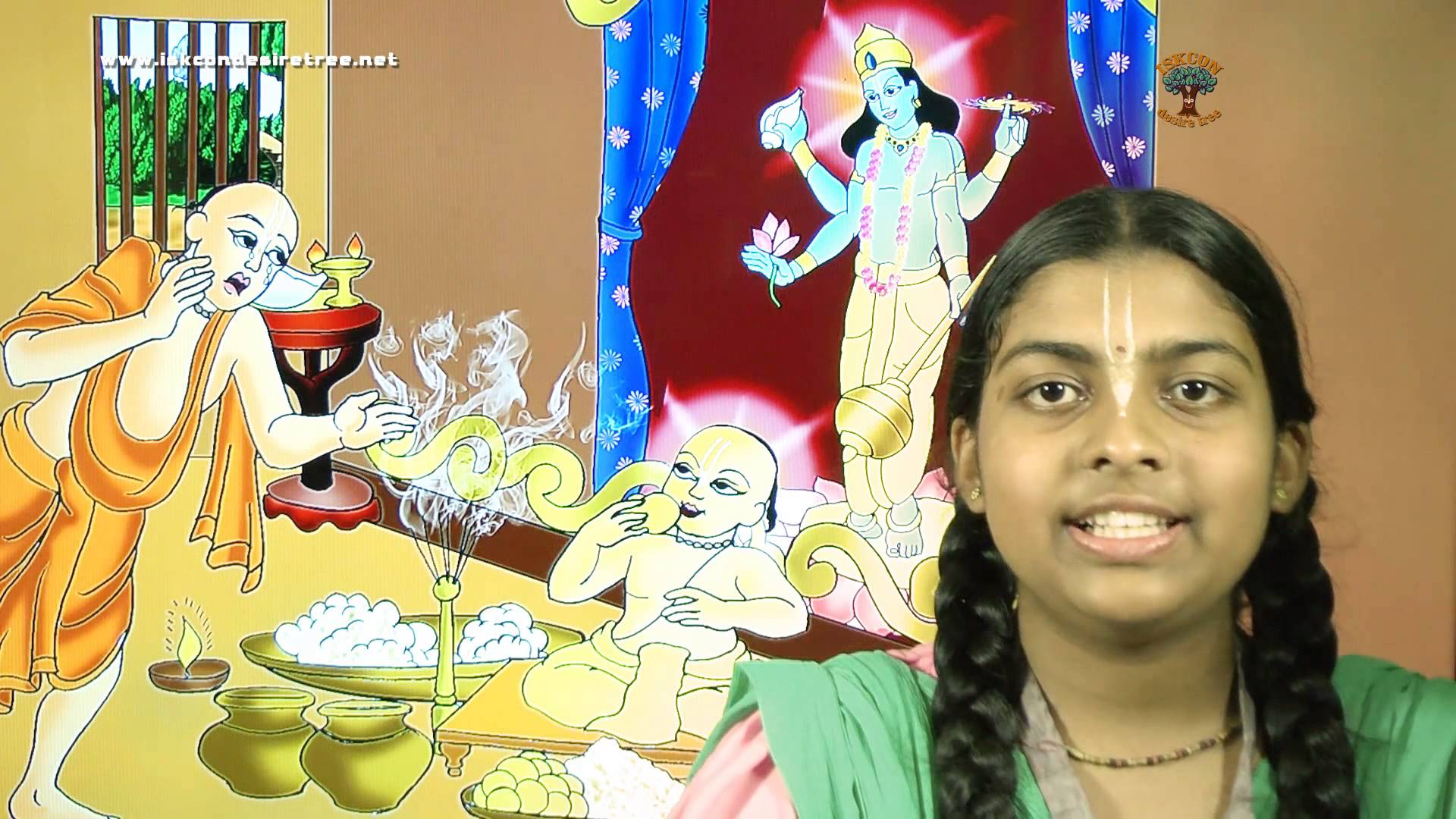 Little Nimai eats the Brahman’s offering- By little Samhita - HARE KRSNA TV LIVE | WATCH HARE ...