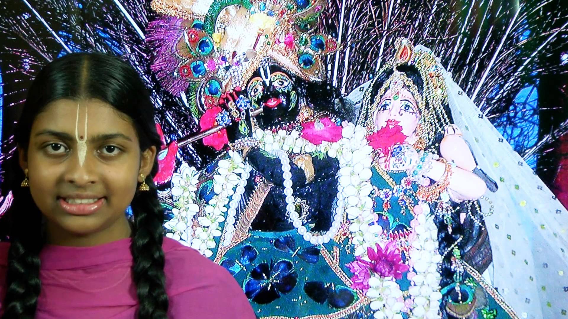 Story of Krishna Taking the Form of a Peacock - HARE KRSNA TV LIVE ...