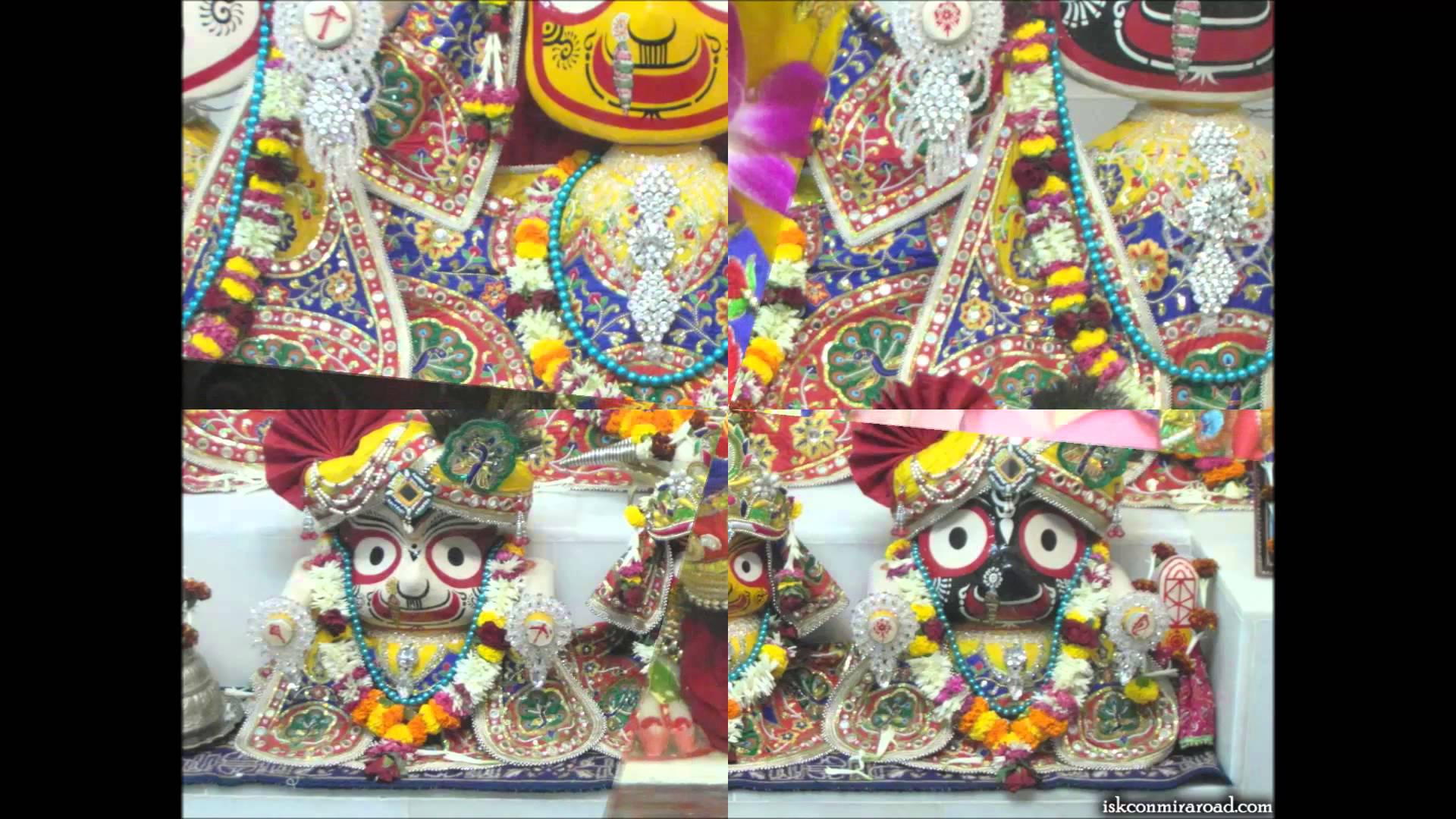 ISKCON Mira Road Sringar Darshan on 07th November 2014 - HARE KRSNA TV ...