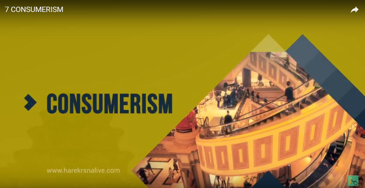 CONSUMERISM - HARE KRSNA TV LIVE | WATCH HARE KRSNA LIVE TV CHANNEL ...