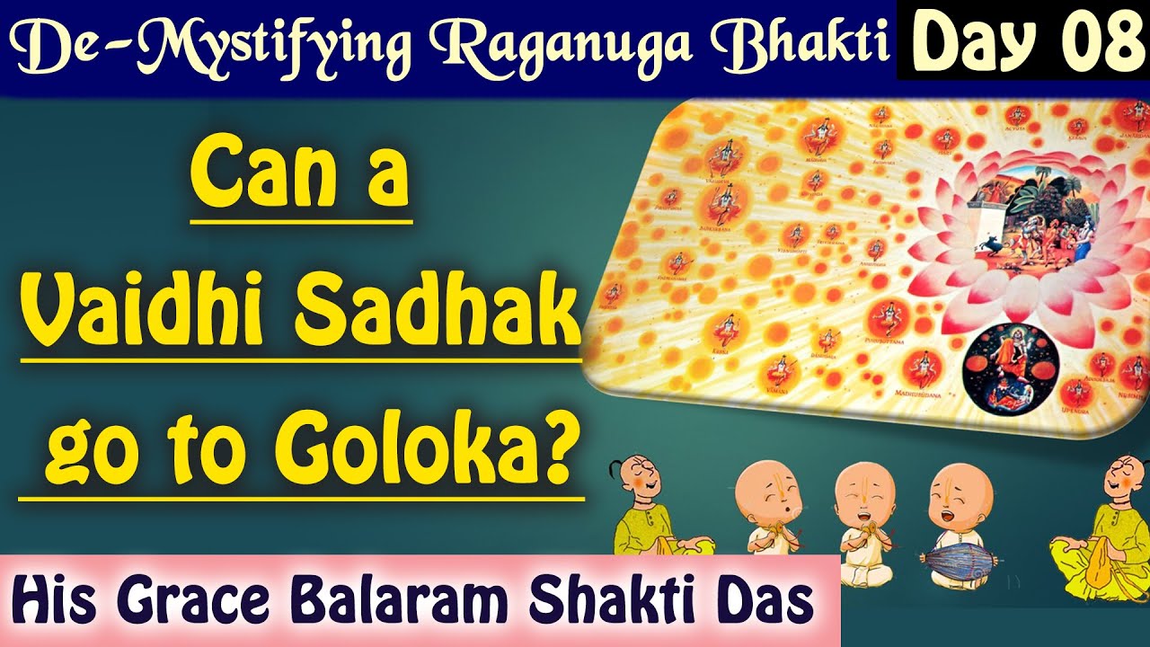De Mystifying Raganuga Bhakti | Day 08 | Balaram Shakti Das - HARE KRSNA TV LIVE | WATCH HARE ...